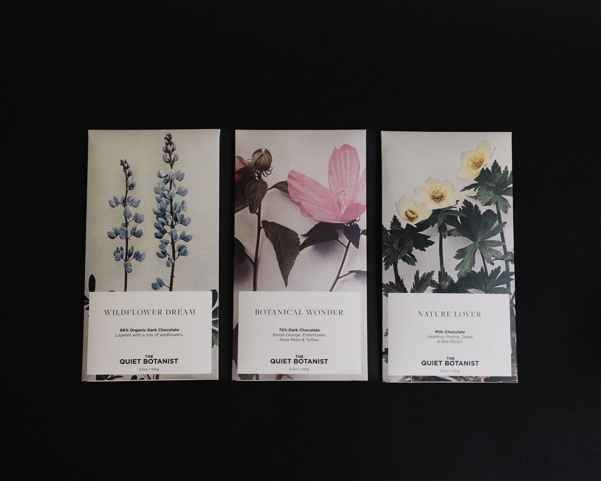 The Quiet Botanist Chocolate Bars – Sparrow's Floral Design